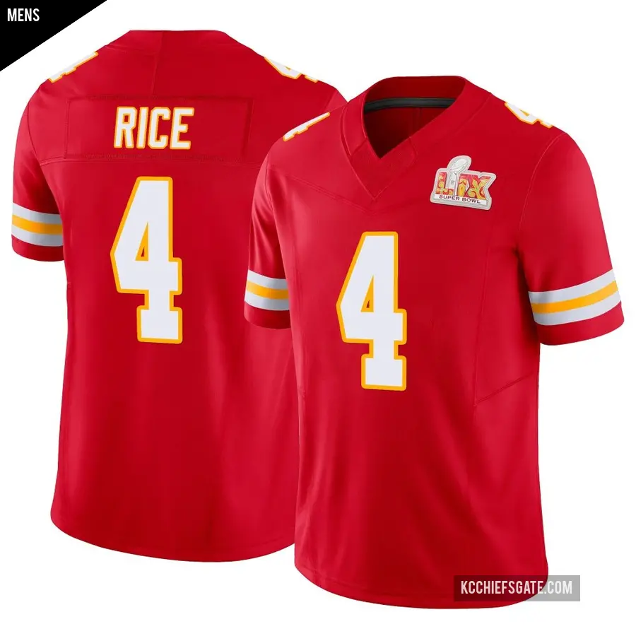 Rashee Rice Jersey, Legend, Game, Limited, Elite Jerseys - Chiefs Store